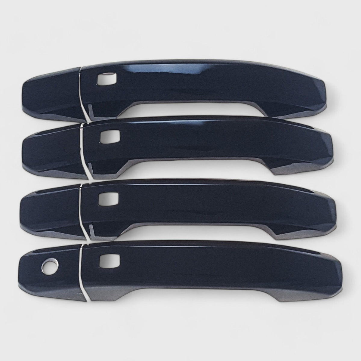 Chrome Delete Gloss Black Door Handle Cover W/ Smart Key - DH6233BLK ...