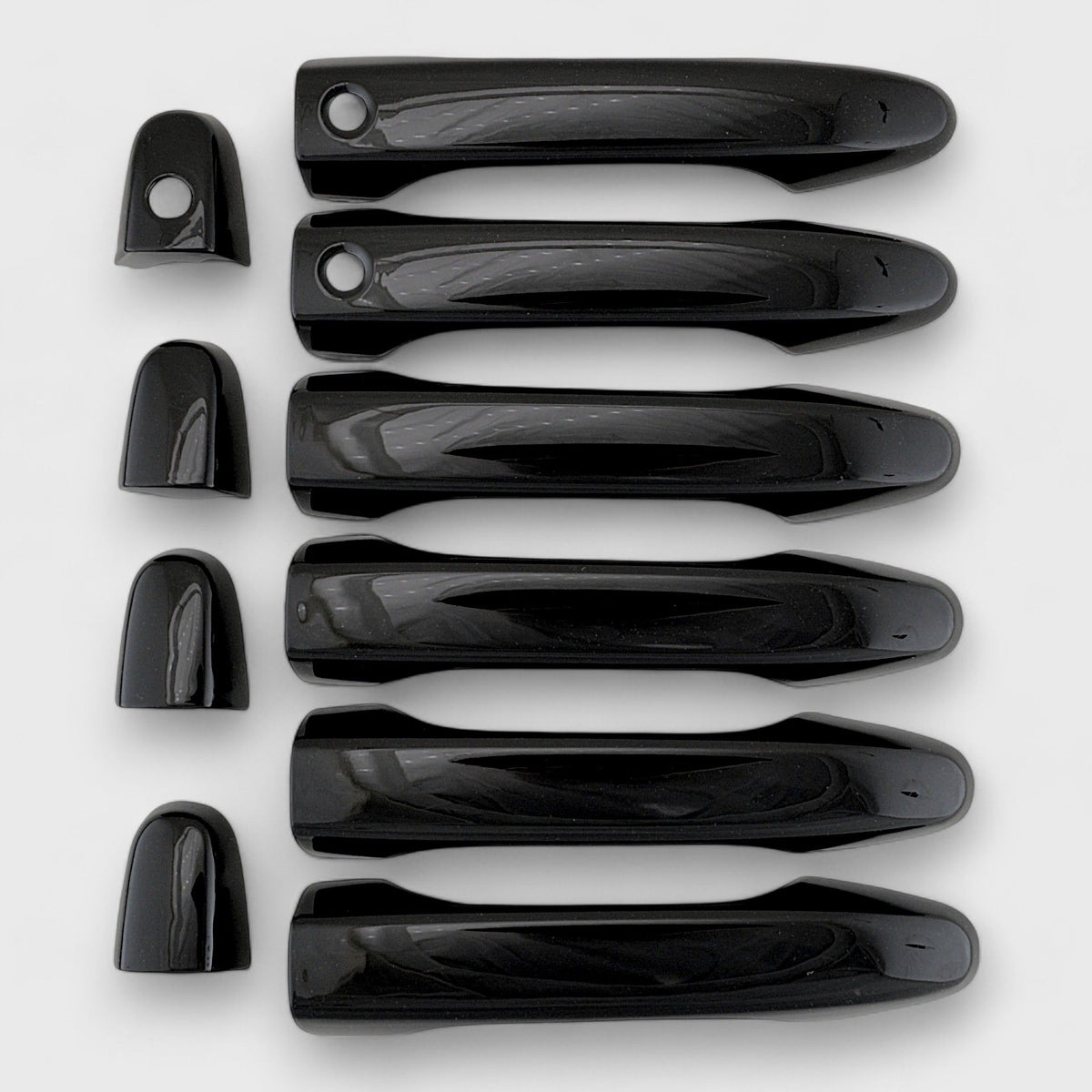 Chrome Delete Gloss Black Door Handle Cover W/ or W/O Smart Key - DH62 ...