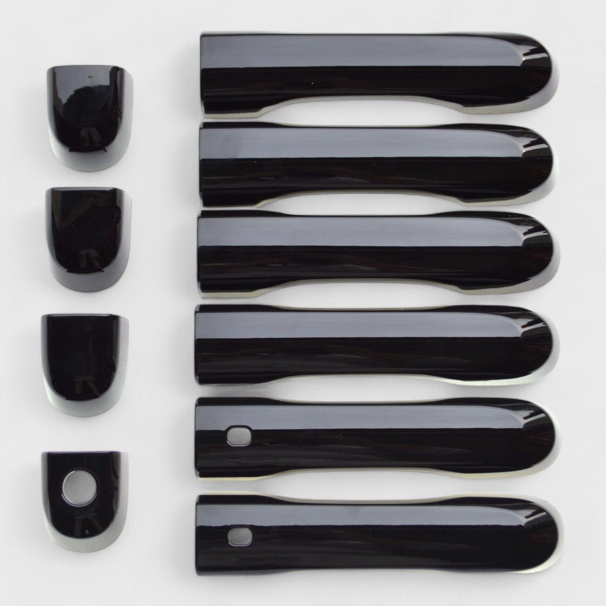 Chrome Delete Gloss Black Door Handle Cover W/ or W/O Smart Key - DH62 ...