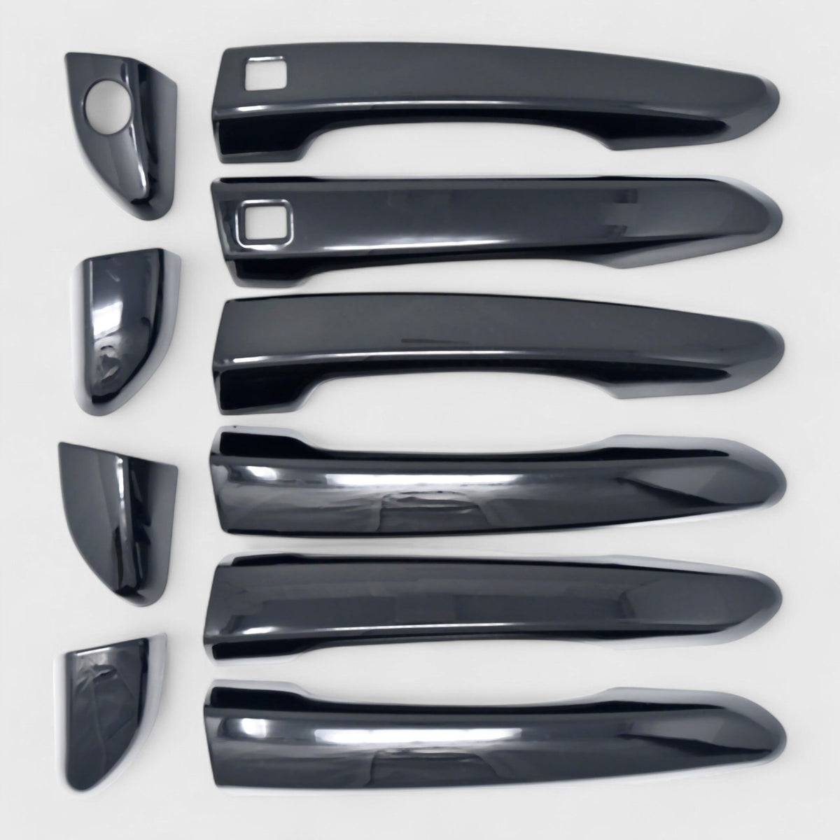 Chrome Delete Gloss Black Door Handle Cover W/ or W/O Smart Key - DH62 ...