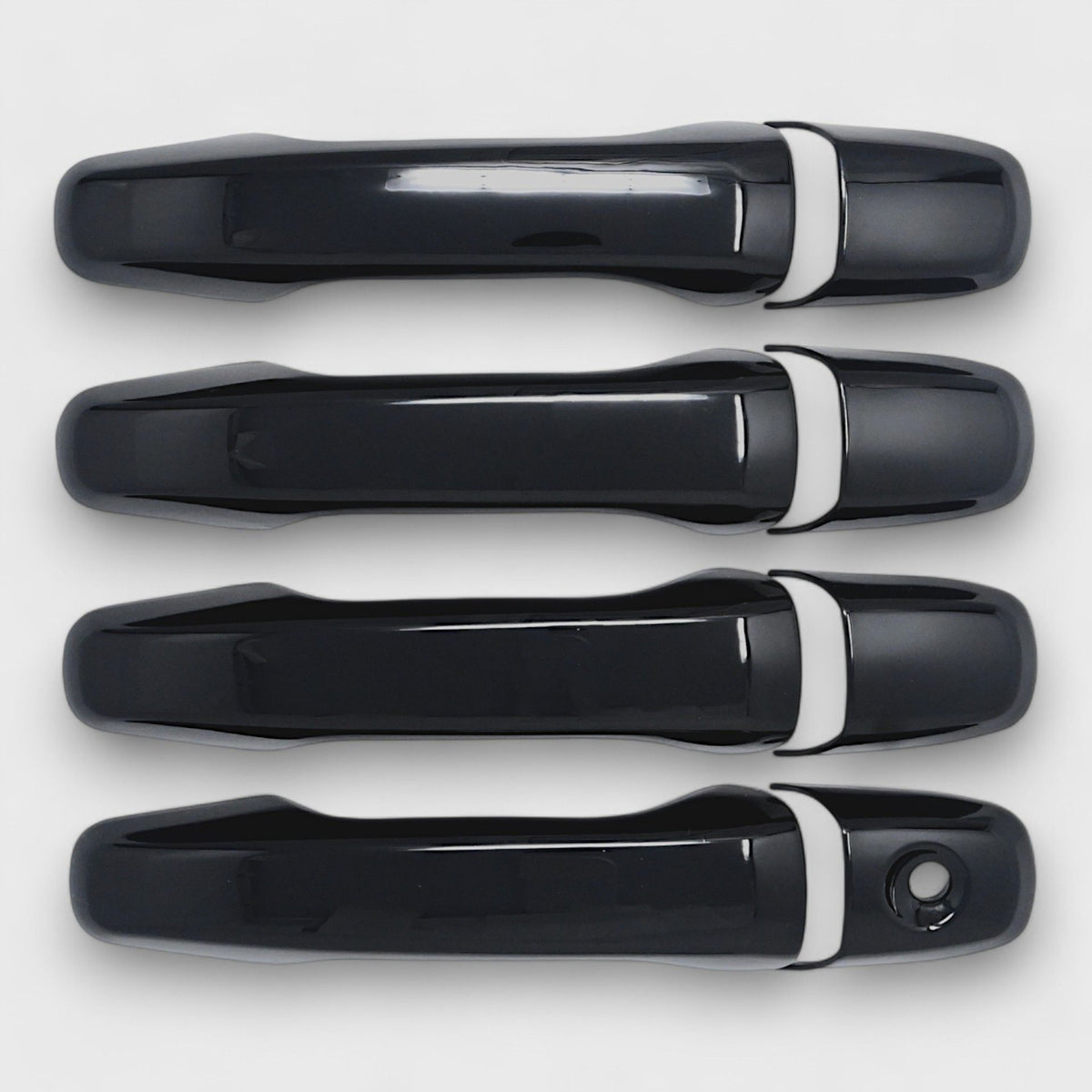Chrome Delete Gloss Black Door Handle Cover Set - DH6335BLK — Trim Illusion