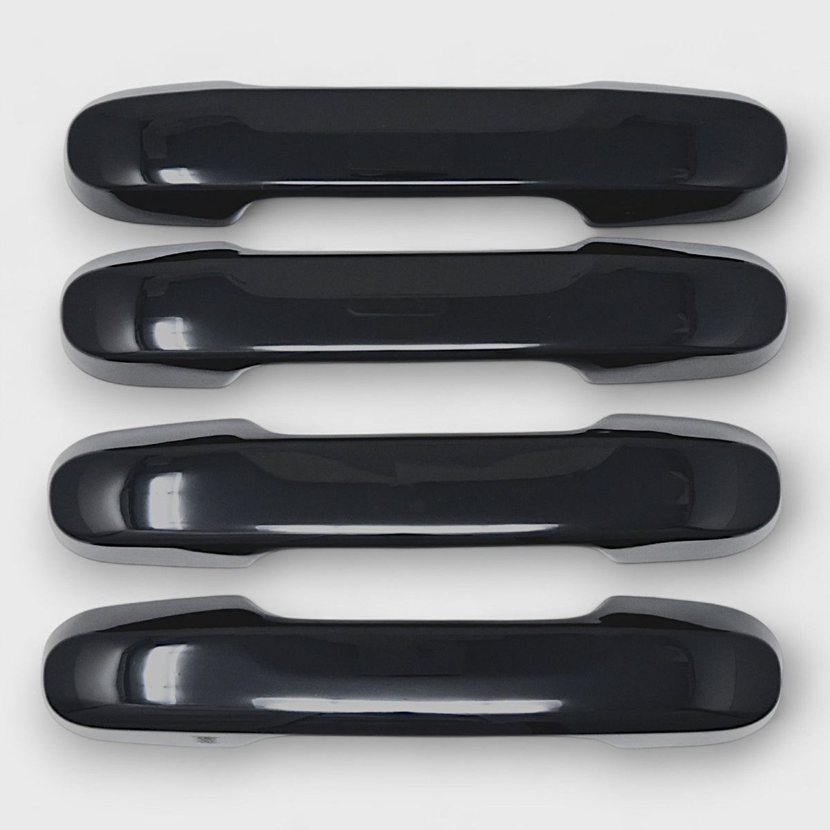 Chrome Delete Gloss Black Door Handle Cover Set - Keyless Sensors - DH ...